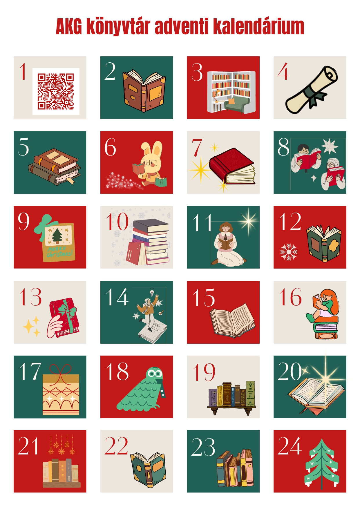Adventi kalendárium | Alternatív Közgazdasági Gimnázium